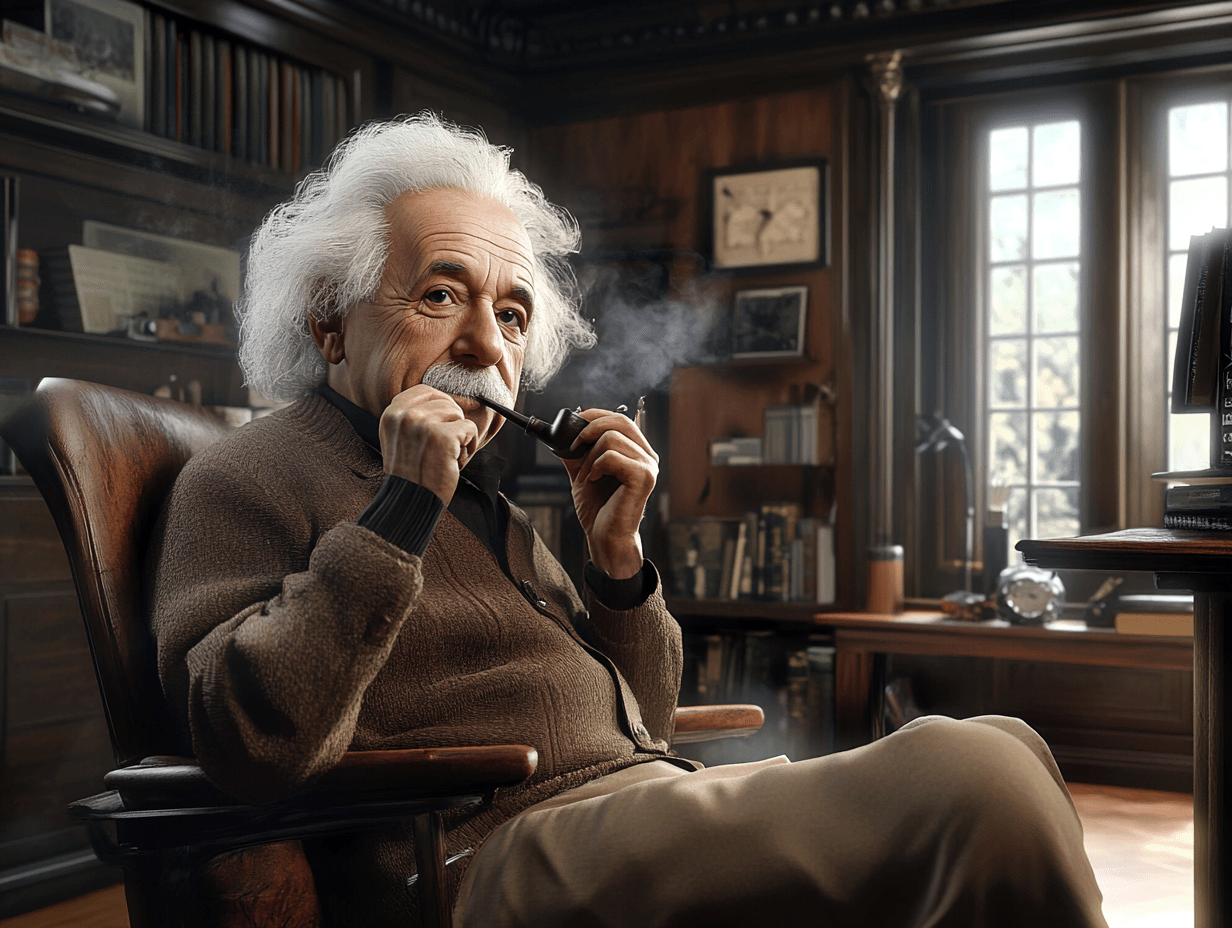 Genialität entschlüsselt – im Interview mit Visionär Albert Einstein ...